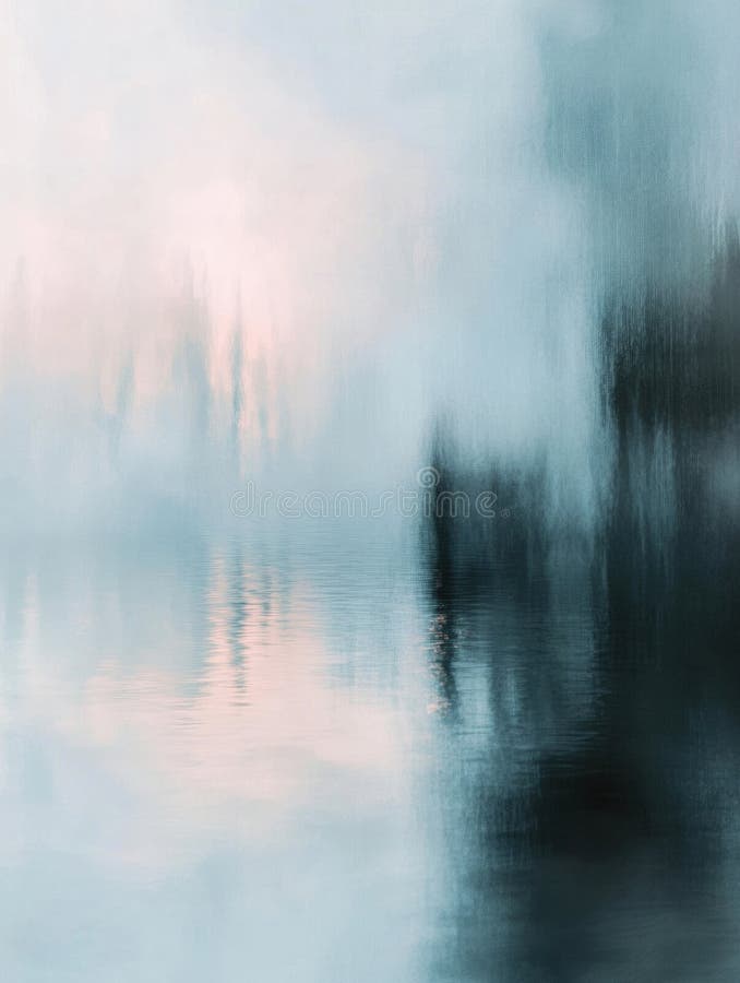 Blurry Reflection Captures the Essence of Human Emotions in a Serene ...