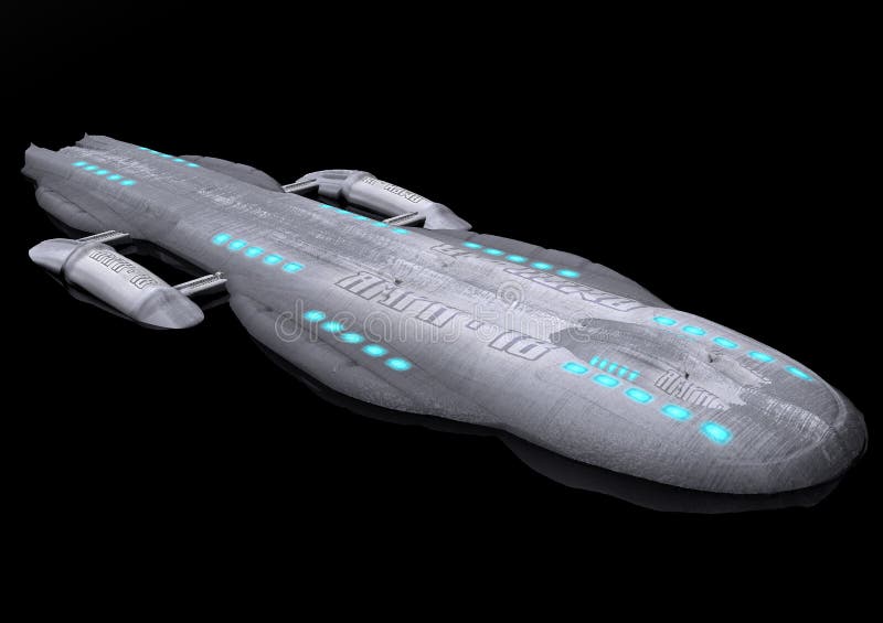 Vaisseau spatial illustration stock. Illustration du spaceship - 10632668