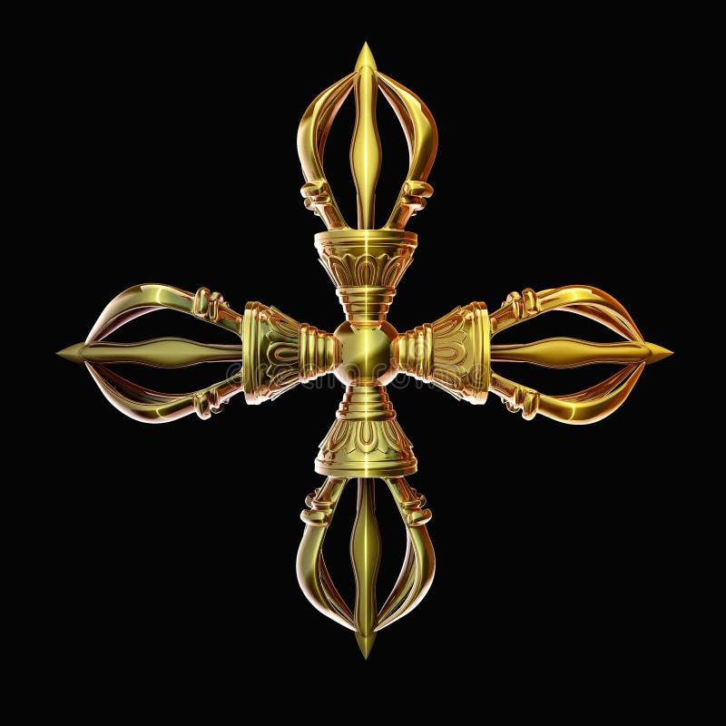 Vajra symbol stock vector. Illustration of icon, spiritual - 84841493