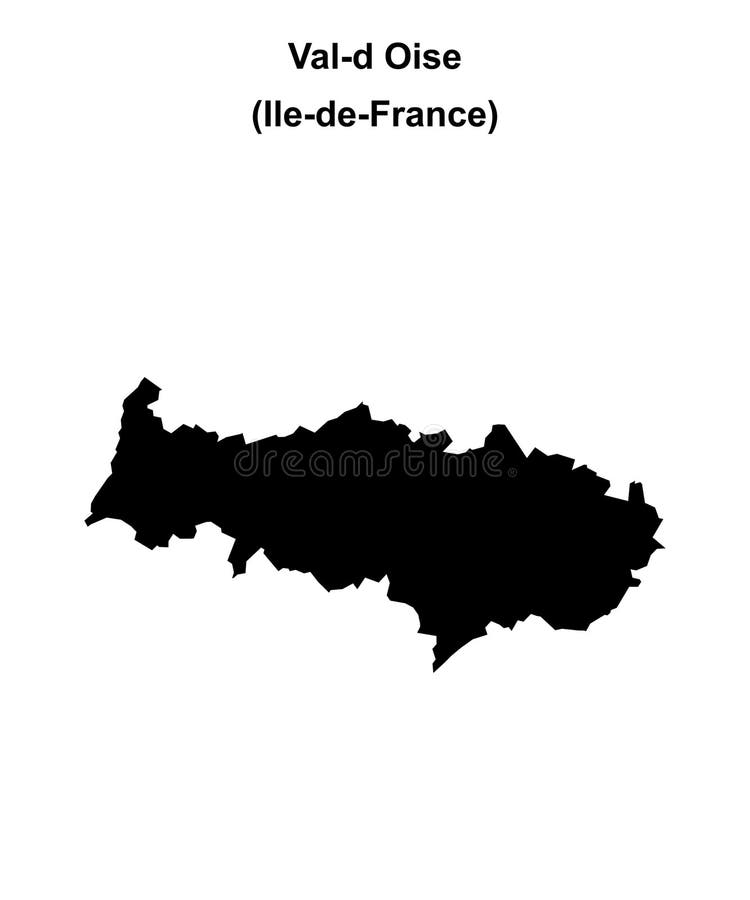 D Oise Outline Map Stock Illustrations – 8 D Oise Outline Map Stock ...