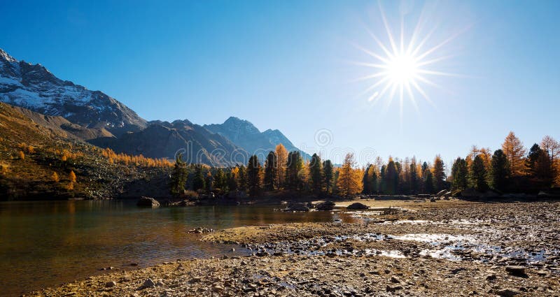 Val Di Campo - Engadina CH - Autumn Stock Image - Image of alpine ...