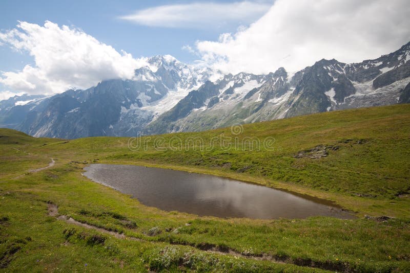Val Ferret stock photo. Image of white, green, aosta - 17502392
