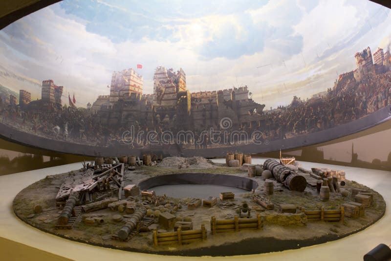 Val van Constantinopel redactionele stock foto. Image of byzantium ...