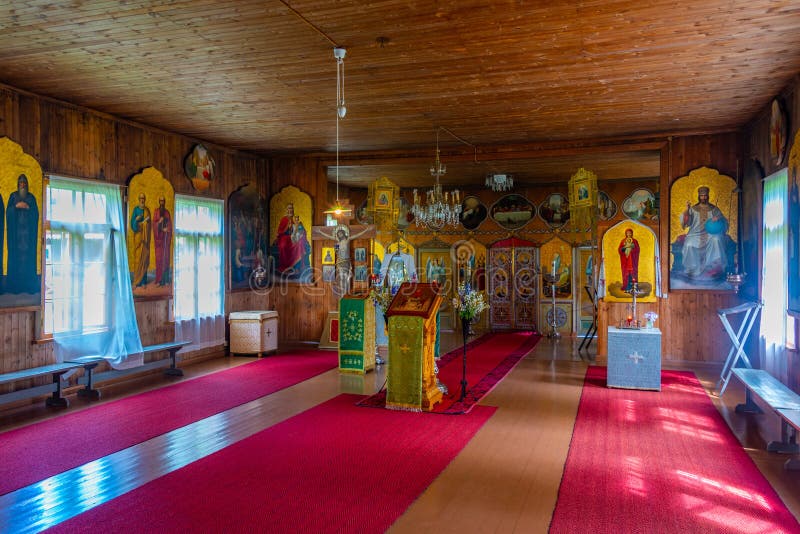 Valamo, Finland, July 25, 2022: Interior of Valamo Monastery in ...