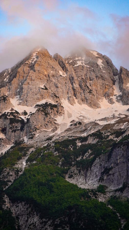Valbone Valley National Park, Albania Stock Image - Image of green ...