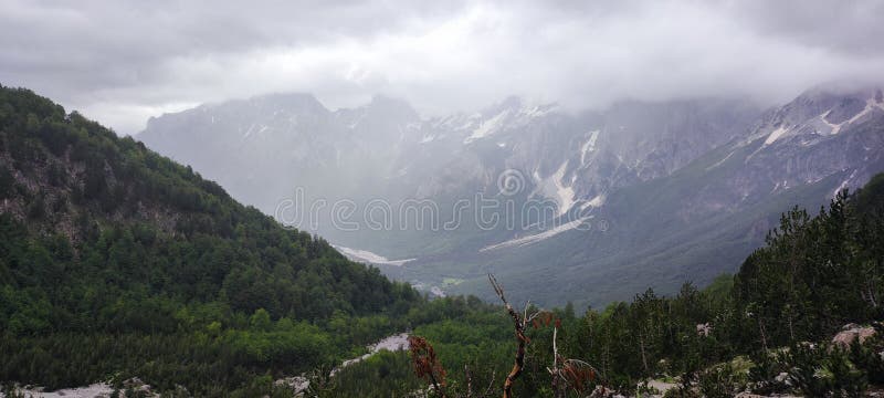 Valbone Valley National Park, Albania Stock Image - Image of eastern ...