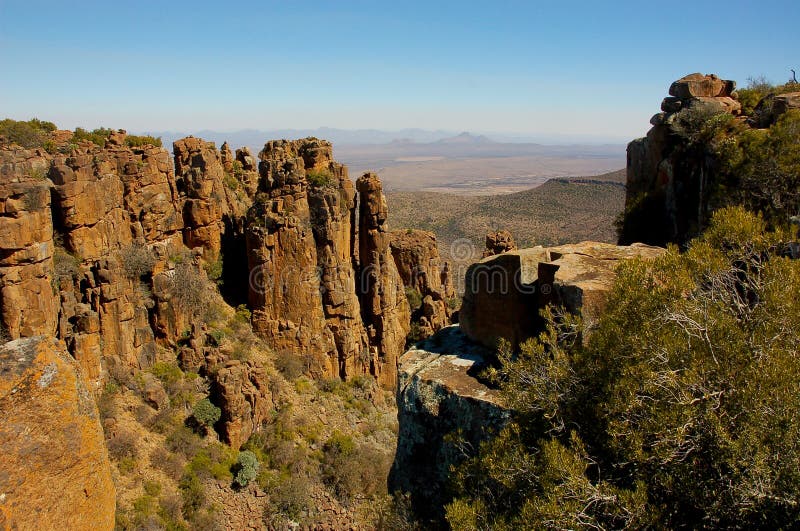 Vale da desolação imagem de stock. Imagem de dolerito - 36057225