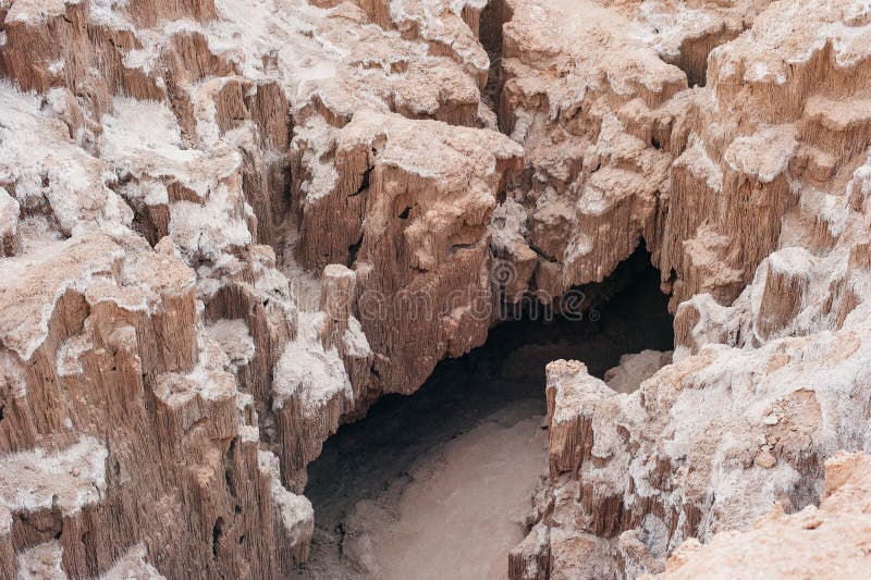 Vale Da Lua. Chile Do Deserto Do Atacama Foto de Stock - Imagem de ...