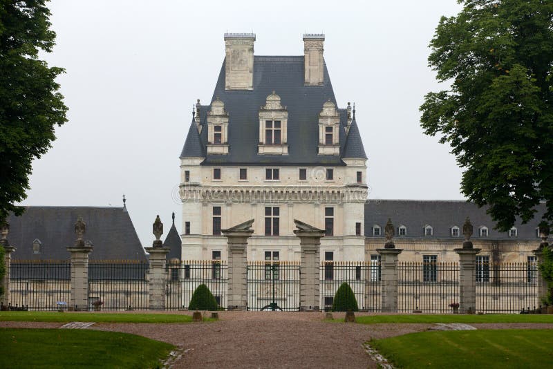 Valencay Castle in the Valley of Loire Stock Image - Image of ...