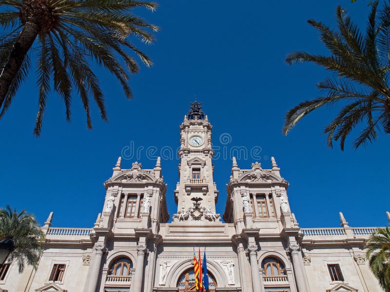 Valencia stock photo. Image of tree, spain, square, travel - 18419030