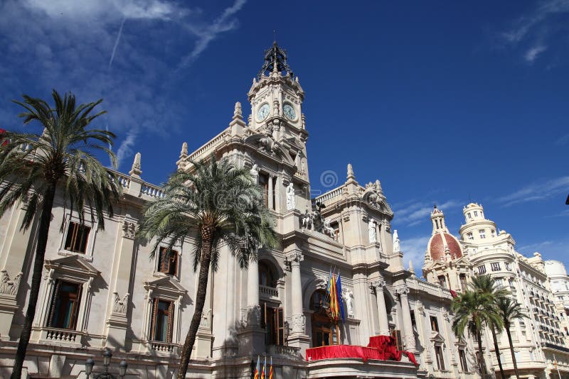 Sunrise in Valencia editorial photo. Image of structure - 35327556