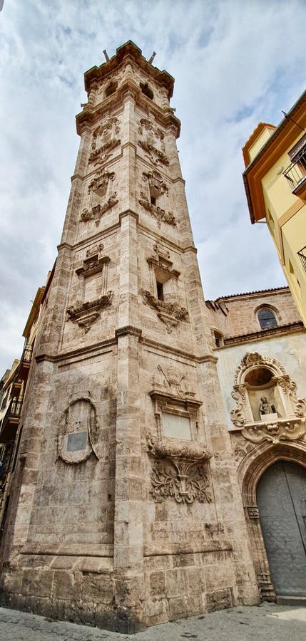 Valencia Ancient Building and Infrastructure Stock Image - Image of ...