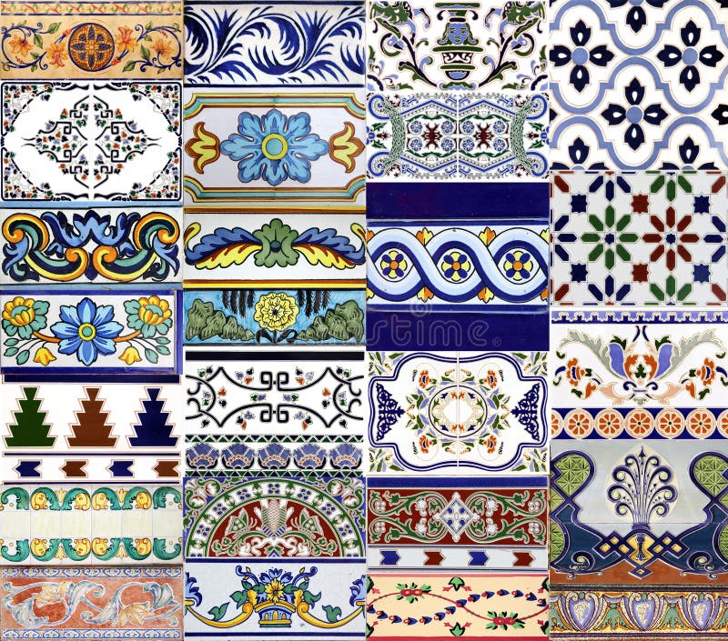 Valencia azulejos stock photo. Image of background, abstract - 27206928
