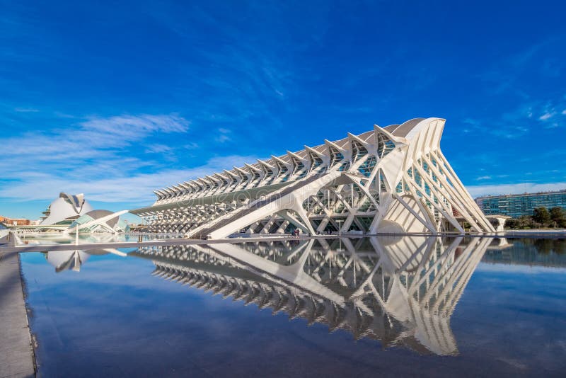 Valencia - City of Arts and Sciences Editorial Image - Image of spain ...