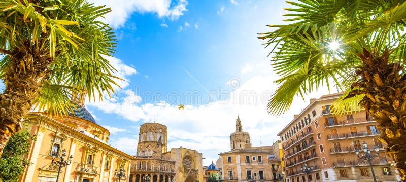 Valencia old town stock image. Image of amazing, antique - 176714539