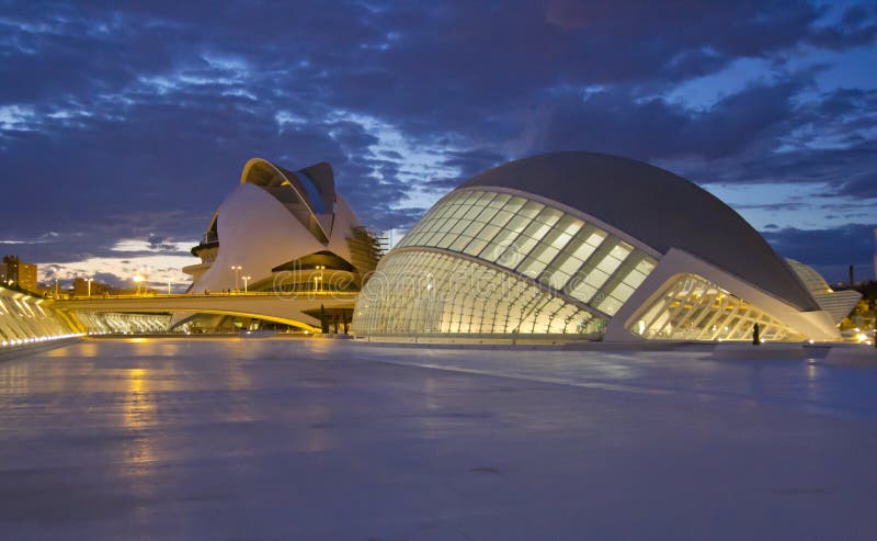 Valencia S City of Arts and Science Museum Editorial Image - Image of ...