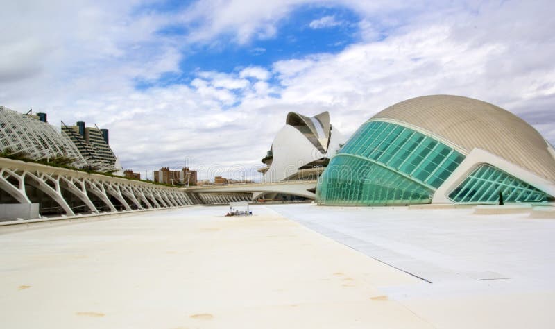 Valencia S City of Arts and Science Museum Editorial Stock Photo ...
