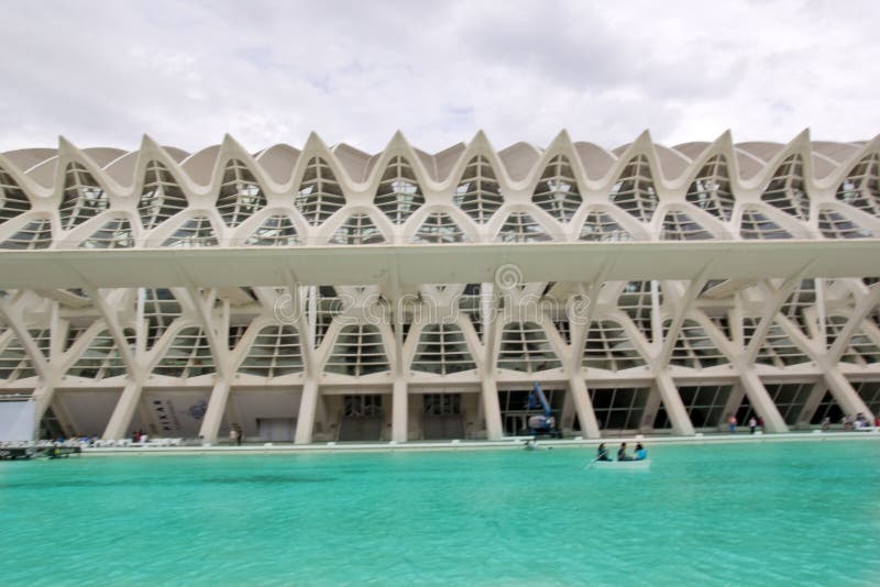 Valencia S City of Arts and Science Museum Editorial Stock Photo ...