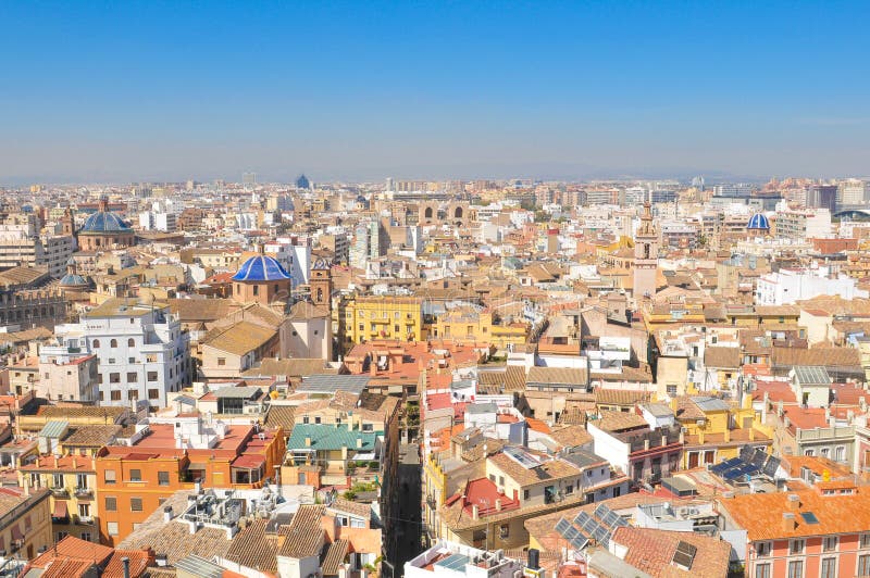 Valencia, Spain stock image. Image of colorful, antique - 69556433