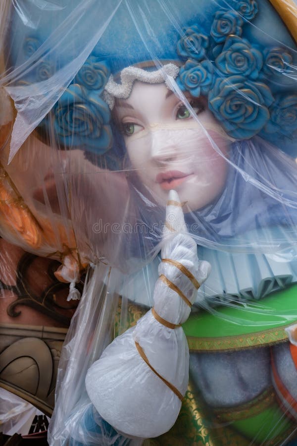 Ninot Fallas De Valencia Festival Editorial Stock Image - Image of ...