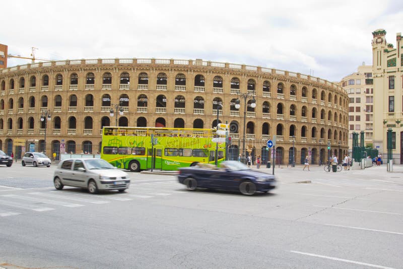 Valencia,Spain editorial stock photo. Image of bullring - 64189583