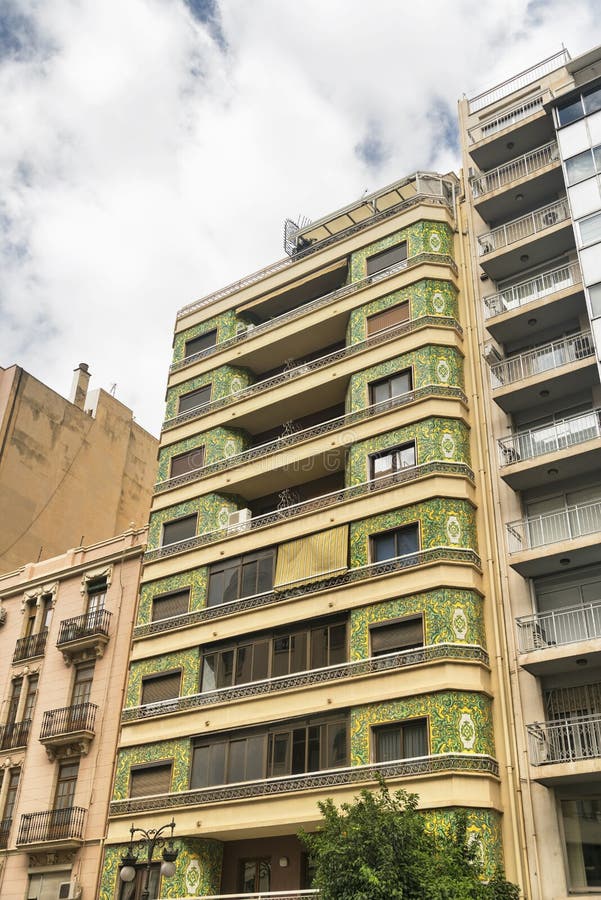 Valencia Spain, buildings stock photo. Image of urban - 80734982