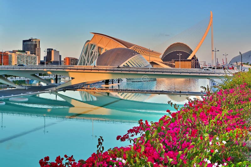 Valencia, Spain editorial image. Image of nocturnal, ciencias - 12019655