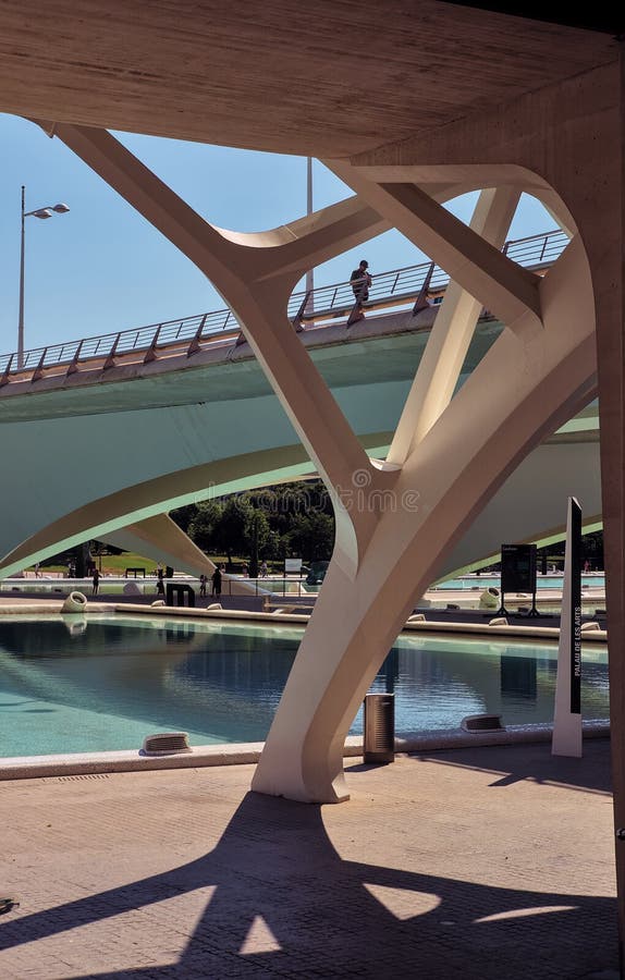 Valencia Spain July 13, 2022 Stroll through the City of Sciences ...