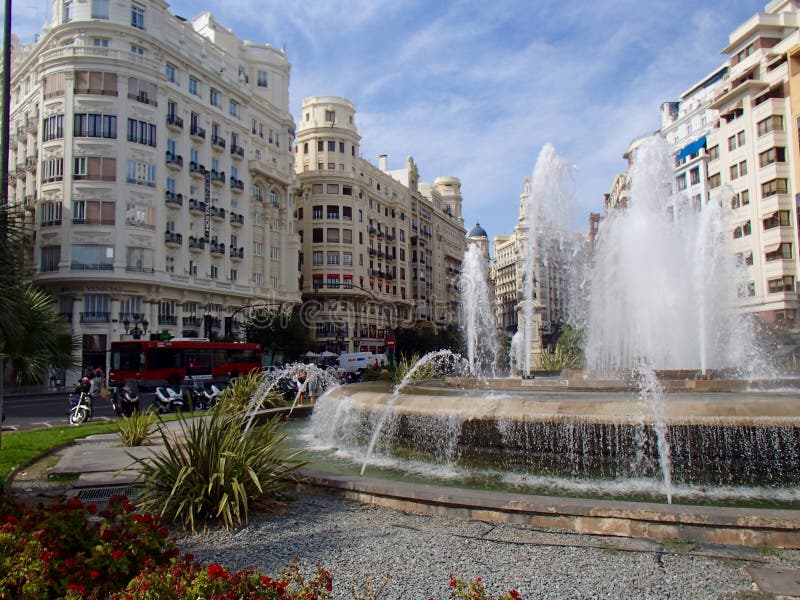 Valencia Square editorial photography. Image of square - 77873487