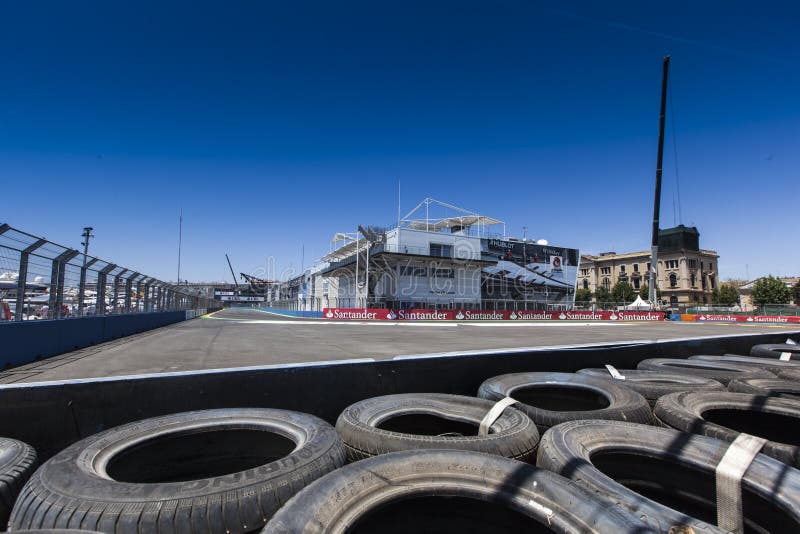 Valencia Street Circuit 2012 Editorial Stock Image - Image of team ...