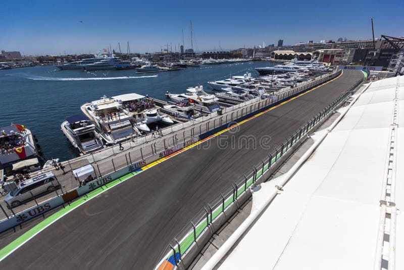 Valencia Street Circuit 2012 Editorial Photography - Image of roadster ...