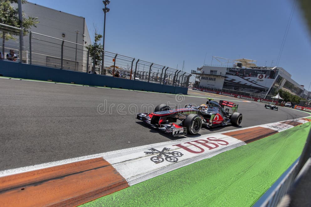 Valencia Street Circuit 2012 Editorial Stock Photo - Image of power ...