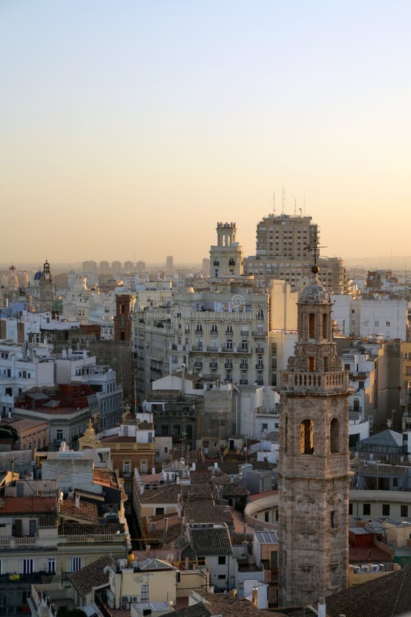 Valencia stock image. Image of building, spain, blue - 75793395