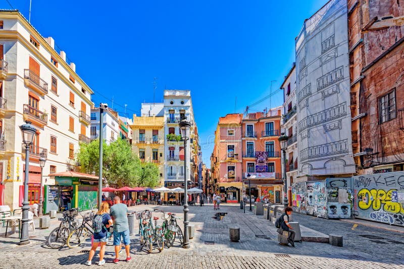 Valencia. Urban Views-landscapes Third Largest City in Spain Editorial ...