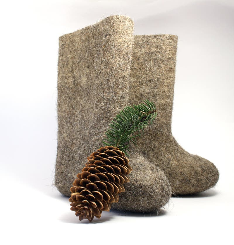 Valenki do russo foto de stock. Imagem de frio, morno - 3974868