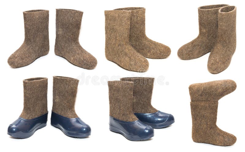 Valenki - russian stock photo. Image of traditional, felt - 36193298