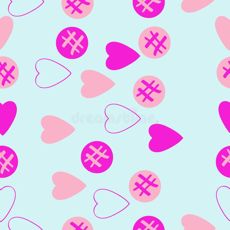 Patternheartsellipses Stock Illustrations – 7 Patternheartsellipses ...