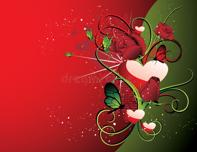 Valentin Vector Illustration Stock Vector - Illustration of love ...