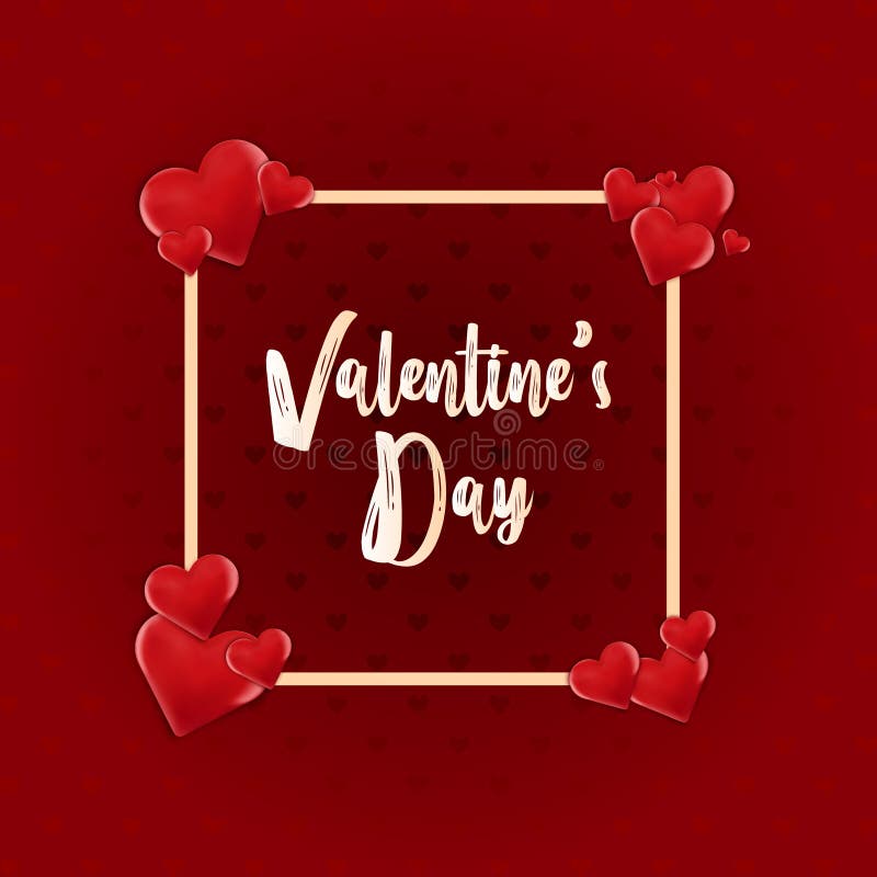 Valentine Abstract Background Stock Vector - Illustration of beautiful ...