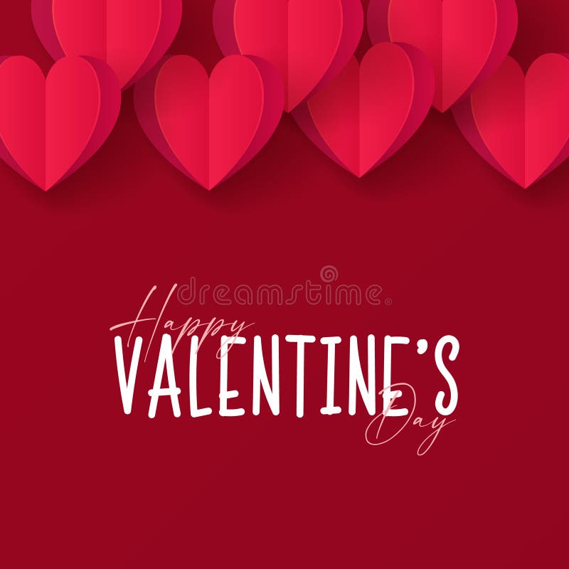 Valentine Background Design . Valentines Day Illustration Concept Stock ...