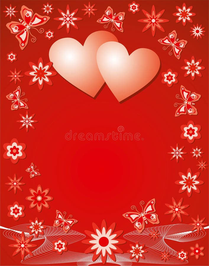 Valentine Background, Vector Stock Vector - Illustration of holiday ...