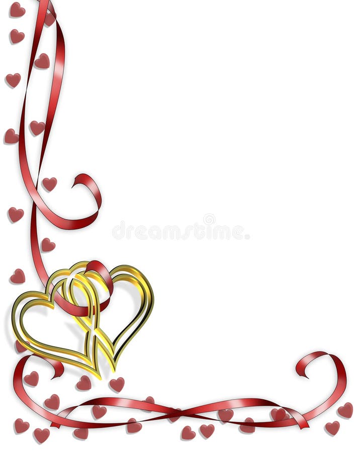 Valentine Corner Borders