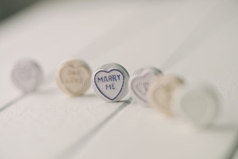 Marry Me Message Note with Engagement Ring and Flowers Bouquet Stock ...