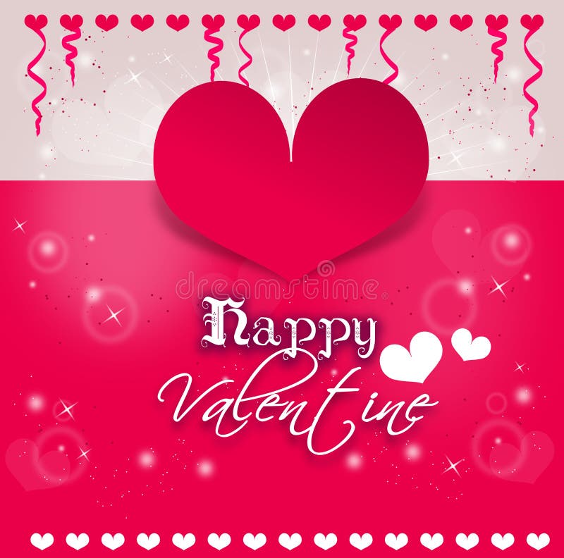 Valentine card stock illustration. Illustration of parthership - 48229010