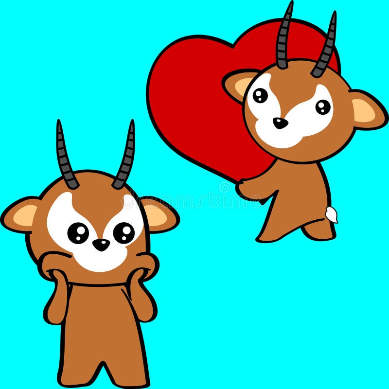 Chibi Antelope Stock Illustrations – 47 Chibi Antelope Stock ...