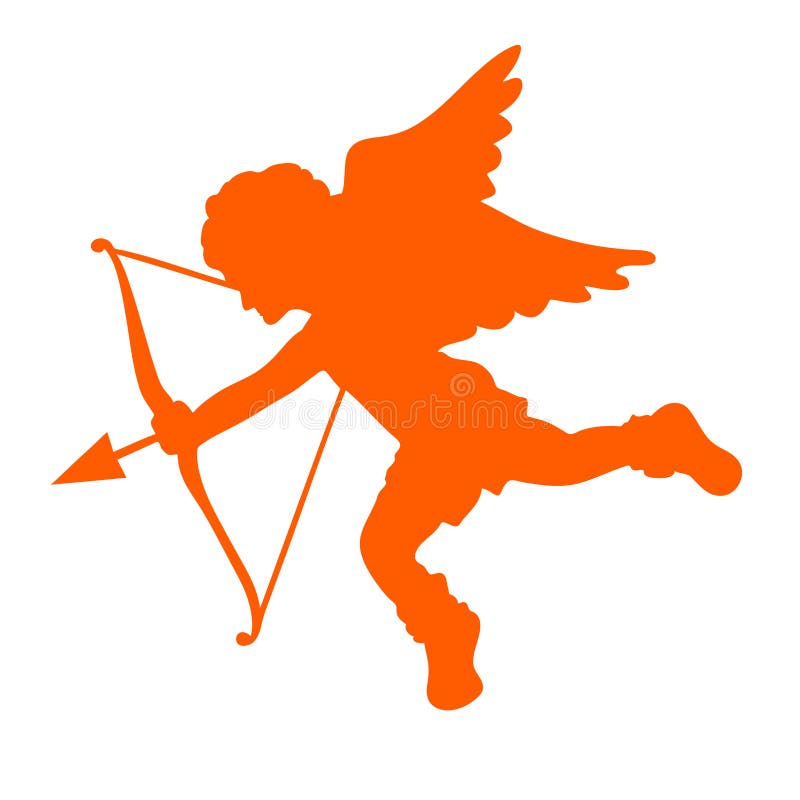 Cupid stock vector. Illustration of angel, sweetheart - 12172601