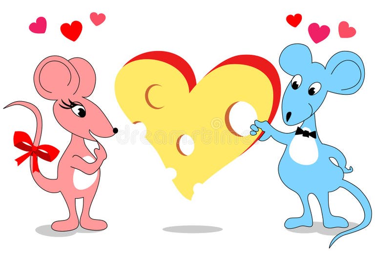 Valentine Mice Stock Illustrations – 609 Valentine Mice Stock ...
