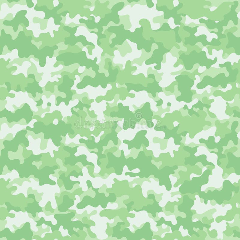 Pastel Camouflage Seamless Pattern Stock Vector - Illustration of retro ...