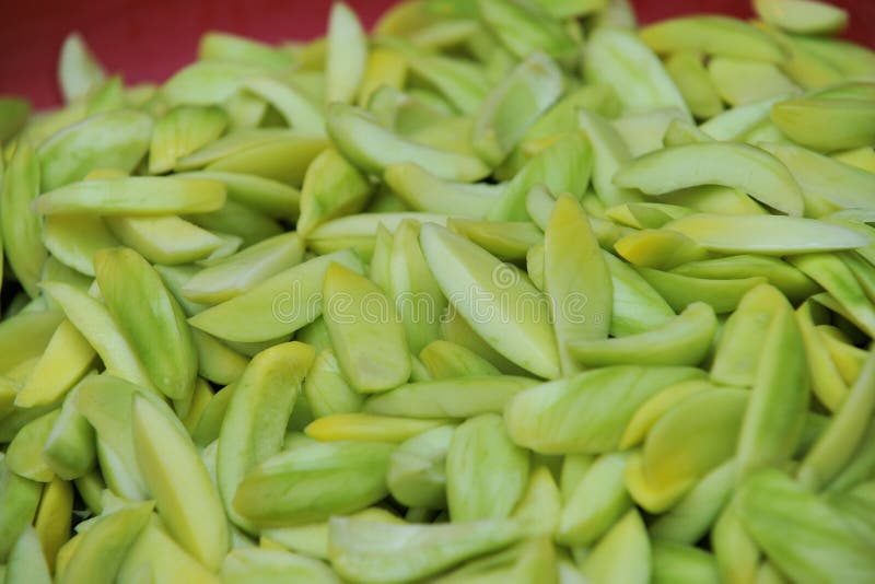Valentine Fruit (pickled Green Mango ). Stock Image - Image of taiwan ...