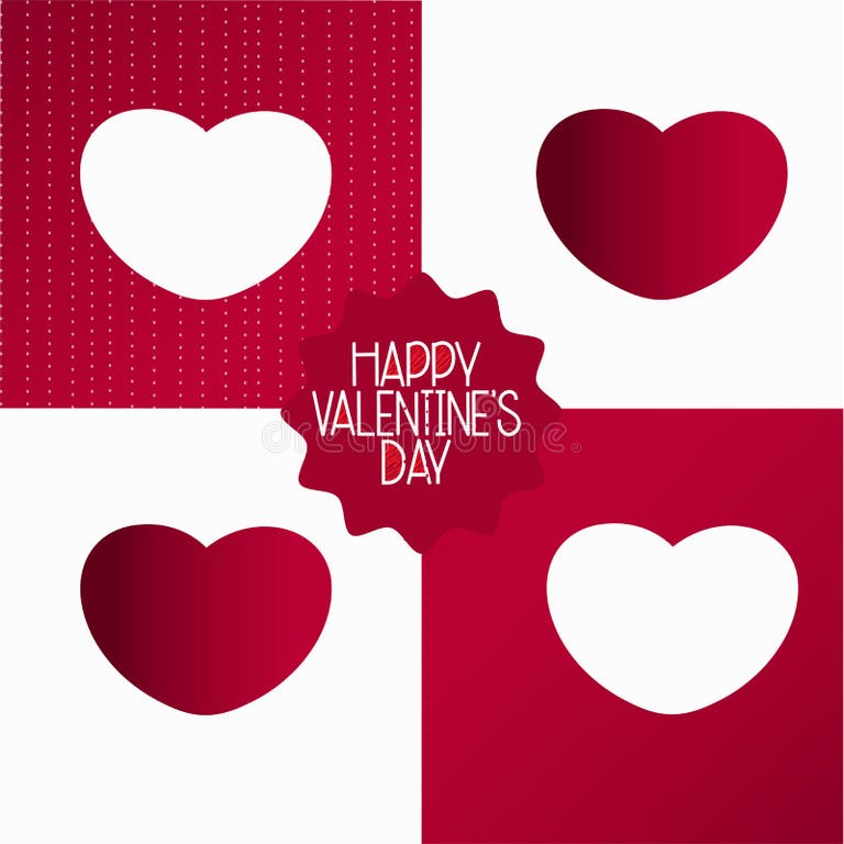 Valentine Gift Wrap stock de ilustración. Ilustración de santo - 65969807